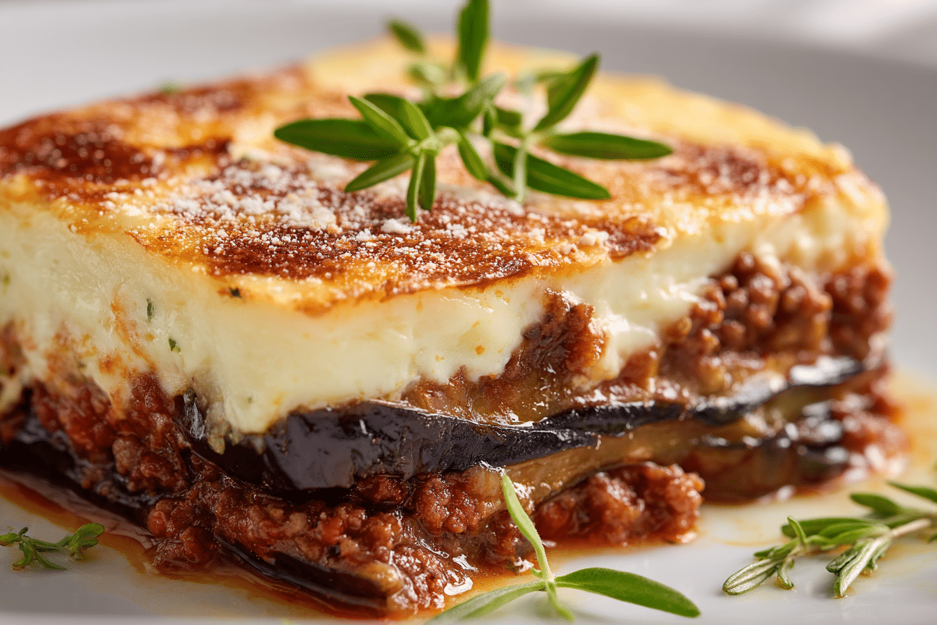 Traditional Outrageously Delicious Greek Moussaka Recipe – themomfood
